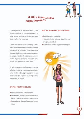 5 unidad didáctica ciclo primaria Protección solar | PDF