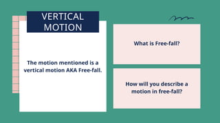 5 Uniformly Accelerated Motion for Grade 12 | PPTX