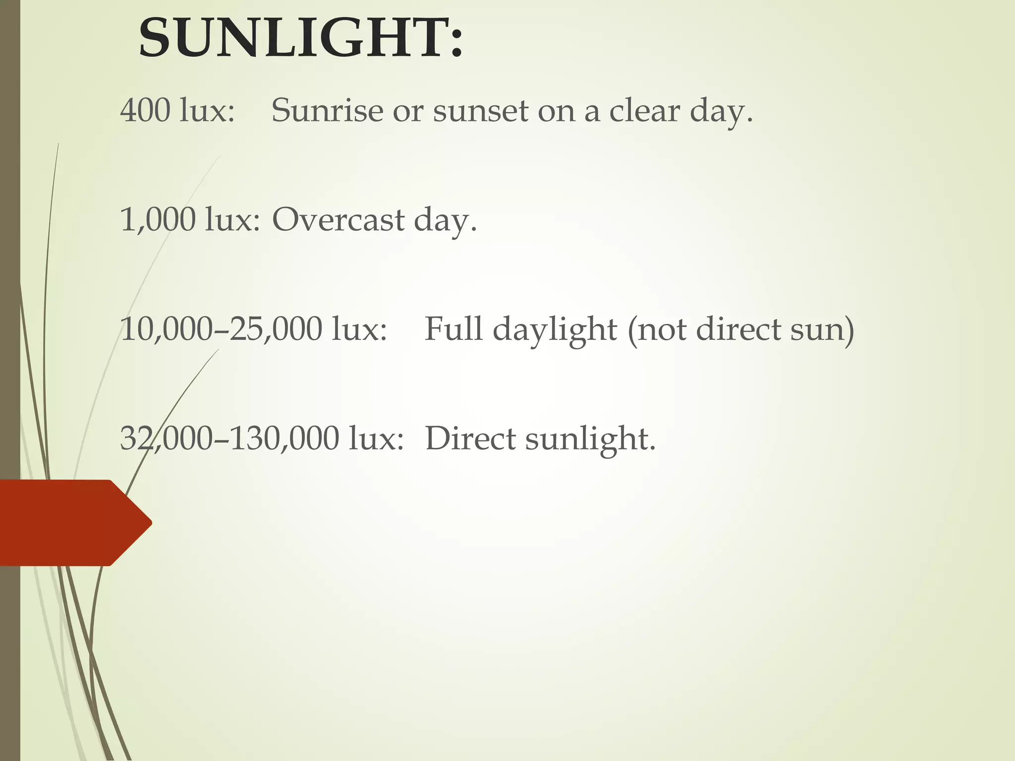 electrical lighting calculation | PPTX