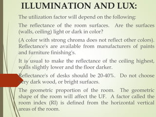 electrical lighting calculation | PPTX