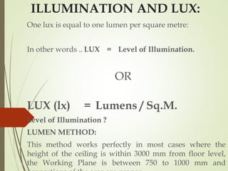 electrical lighting calculation | PPTX | Interior Decorating | Home ...