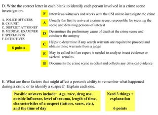 5 unit1reviewppt | PPT | Crime & Harmful Acts to Individuals, Society ...