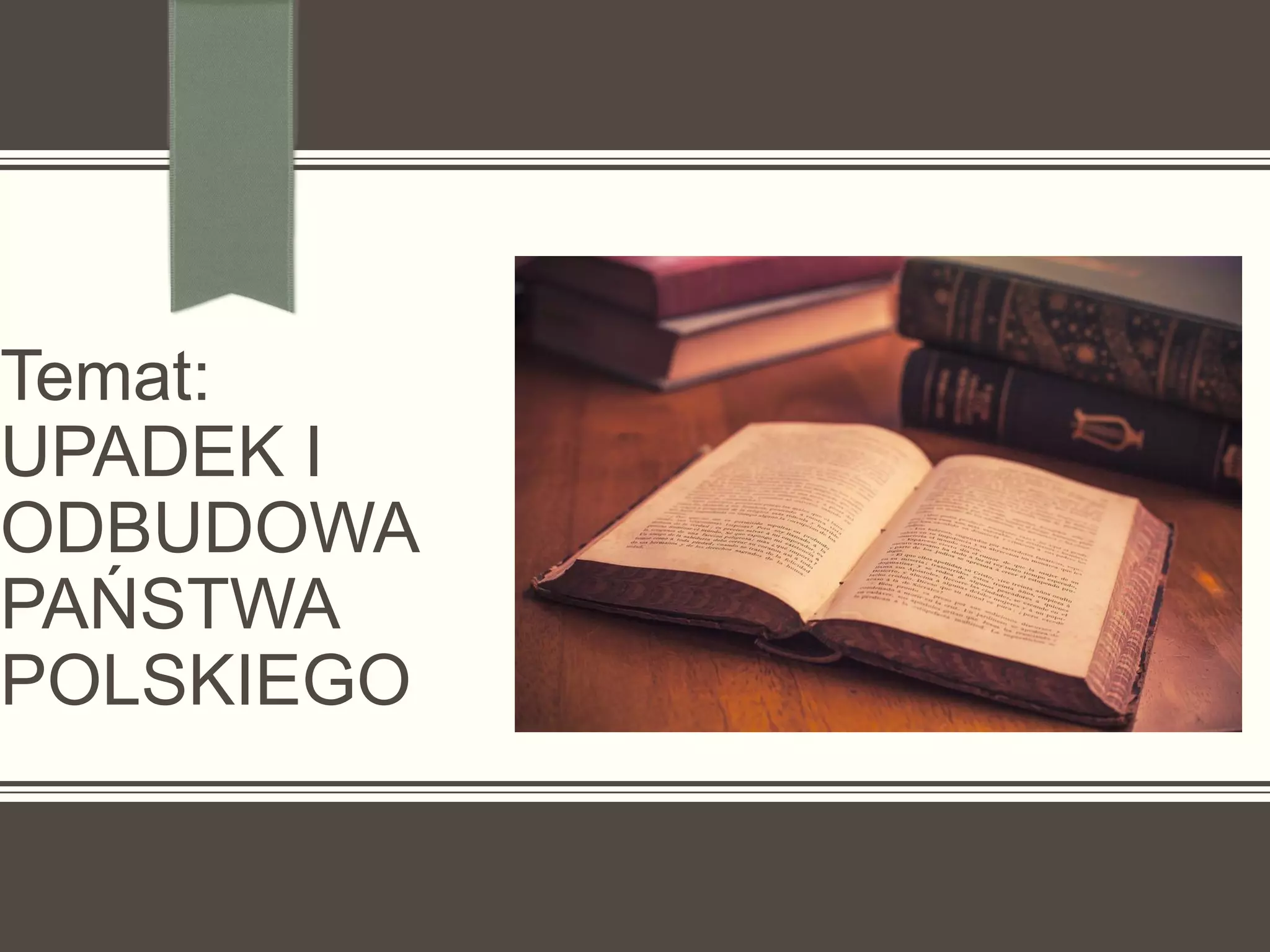 Upadek i odbudowa państwa polskiego w XI w. | PDF