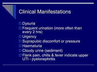 Urinary Tract Infection | PPT