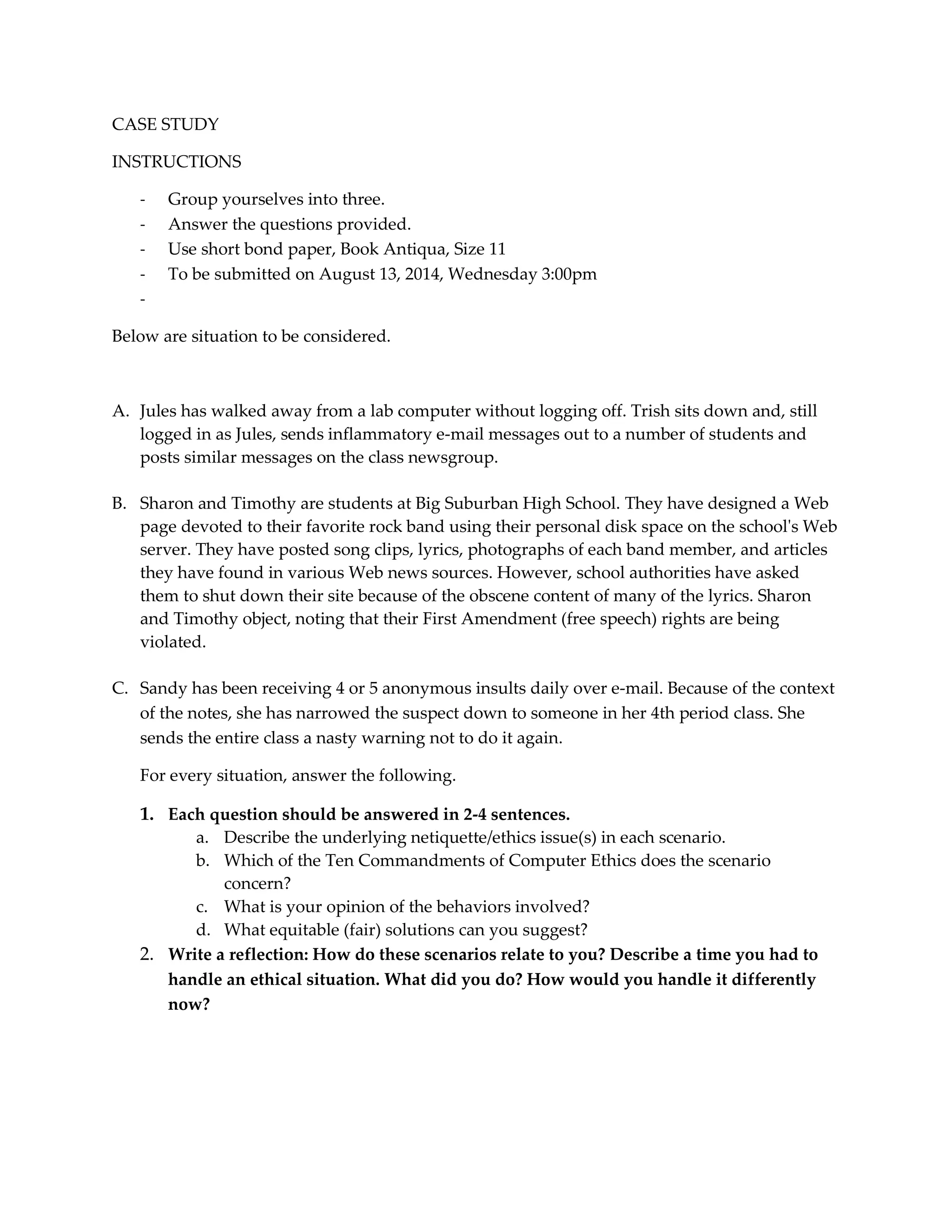 Case study midterm | PDF Case study midterm | PDF