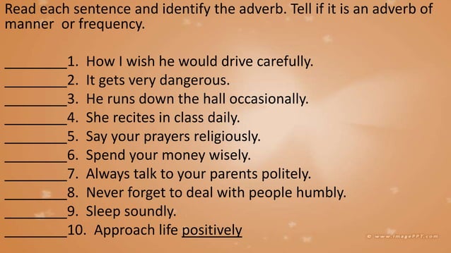 5 use adverbs of duration in sentences | PPTX