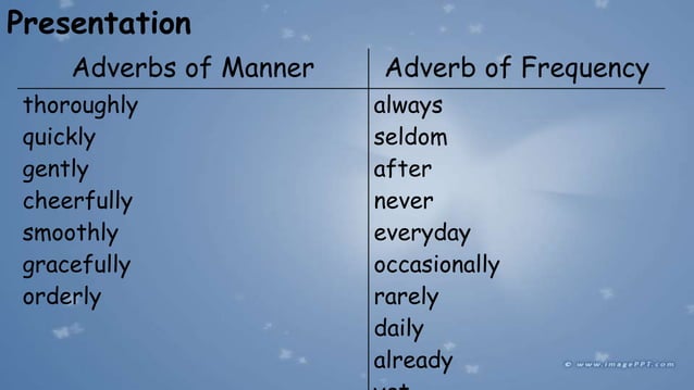 5 use adverbs of duration in sentences | PPTX