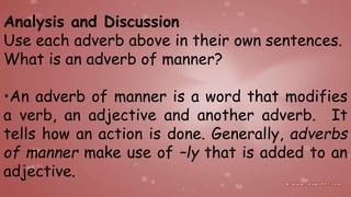 5 use adverbs of duration in sentences | PPTX