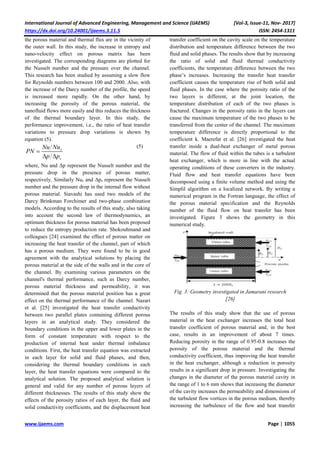 Using Porous Media to Enhancement of Heat Transfer in Heat Exchangers | PDF