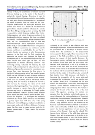 Using Porous Media to Enhancement of Heat Transfer in Heat Exchangers | PDF