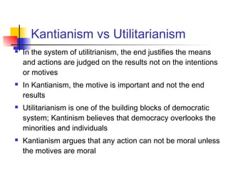 5 utilitarianism cognitivism and consequentialism | PPT