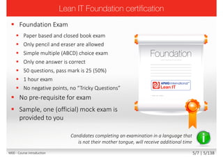 Lean IT - Foundation | PDF