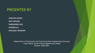 Pre Final Year project/ mini project for Electronics and communication ...