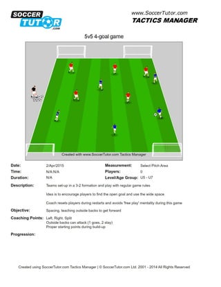 5v5 4 goal game | PDF