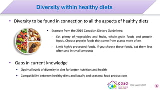 Diversity and food consumption | PDF