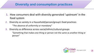 Diversity and food consumption | PDF