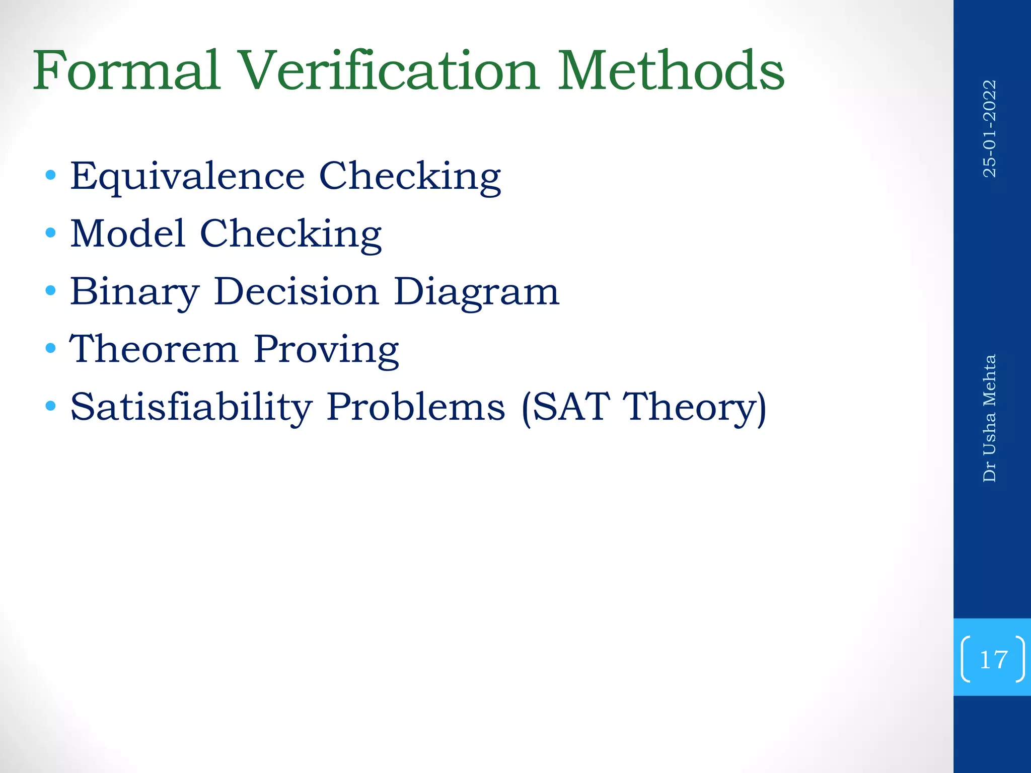 5 verification methods | PDF | Computer Software and Applications | Computing