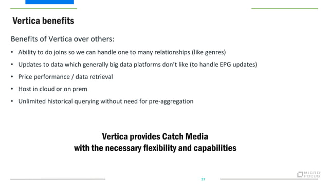 Vertica Analytics Database general overview | PPT