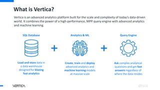 Vertica Analytics Database general overview | PDF