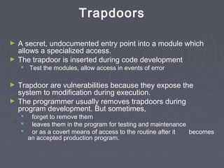 Virus and Malicious Code Chapter 5 | PPT