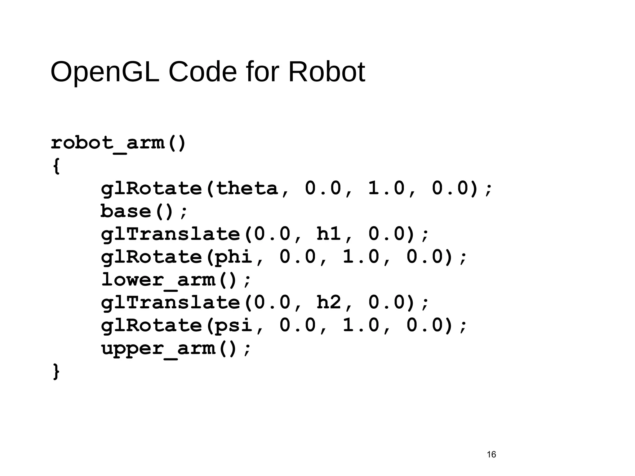 Hierarchical Modeling | PPT | Graphics Software | Computer Software and ...