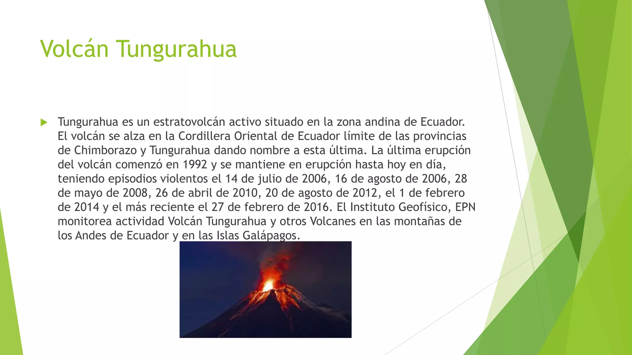 5 volcanes del ecuador | PPT