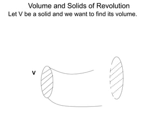 5 volumes and solids of revolution i x | PPTX