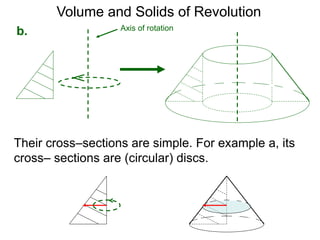 5 volumes and solids of revolution i x | PPTX