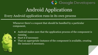 Presentation on Android application life cycle and saved instancestate ...