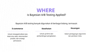 5W 1H Bayesian AB Testing for data analis | PPT