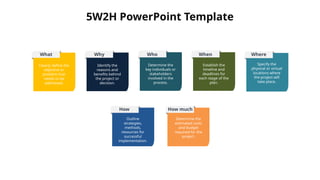 5W2H - CALIDAD PARA ANÁLISIS DE PROBLEMAS | PPTX