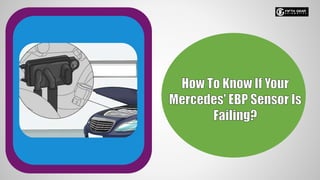 5 Warning Signs Your Mercedes Exhaust Back Pressure Sensor Is Failing ...