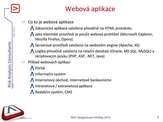 Web Application Scanning (WAS) | PPT
