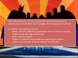 5 Effective Ways to Deliver Dynamic Presentations | PDF