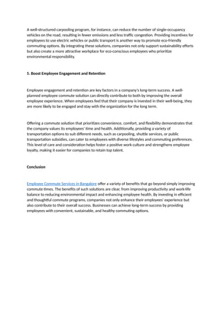 5 Ways an Employee Commute Solution Can Improve Commute.docx