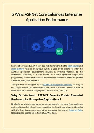 5 Ways ASP.Net Core Enhances Enterprise Application Performance.pdf