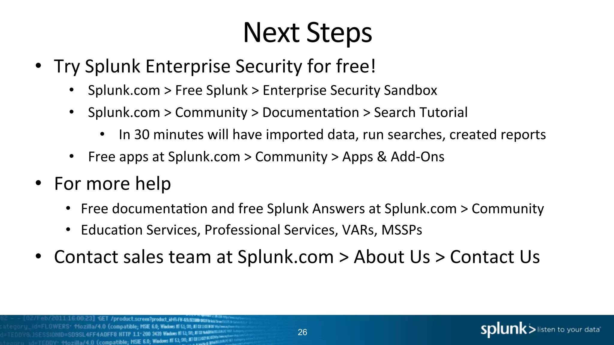5 Ways to Improve your Security Posture with Splunk Enterprise Security ...