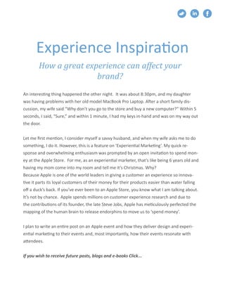 5 ways rock star planners create great experiences | PDF