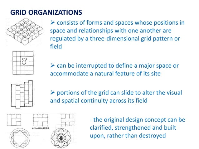 5 ways to arrange & organize space | PDF