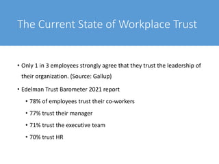 5 Ways to Build Employee Trust for Less Turnover and Fewer Incidents | PPTX