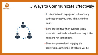 5 Ways to Communicate Effectively | PPT