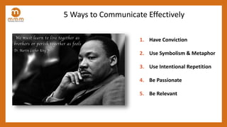 5 Ways to Communicate Effectively | PPT