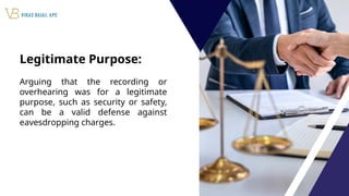 5 Ways To Defend Against Eavesdropping Charges.pptx