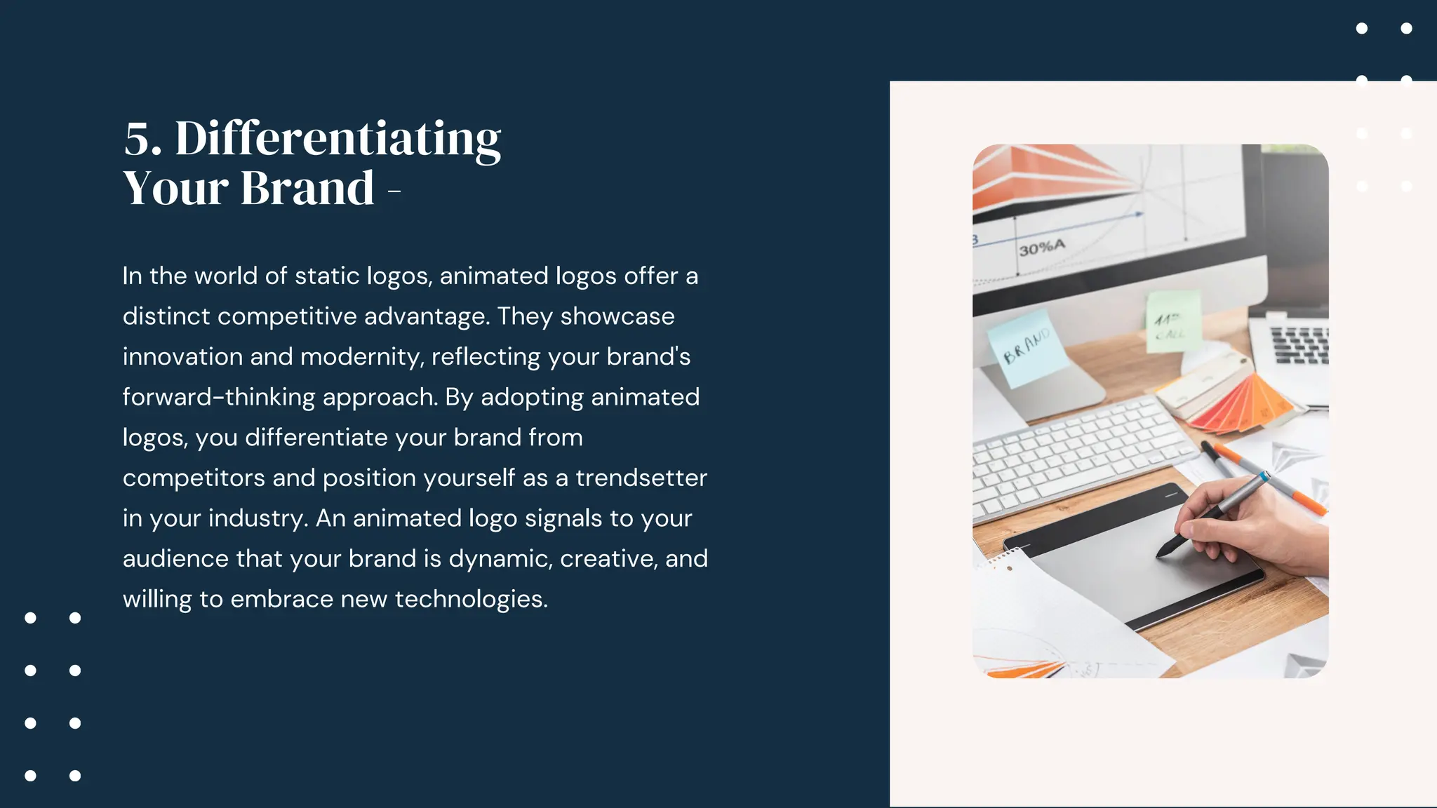 5 Ways To Elevate The Brand with Animated Logos | PPT