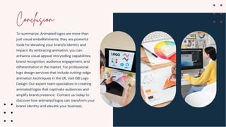 5 Ways To Elevate The Brand with Animated Logos | PPT