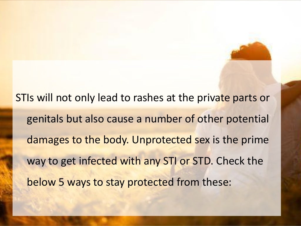 5 ways to follow to stay protected against sexually transmitted diseases