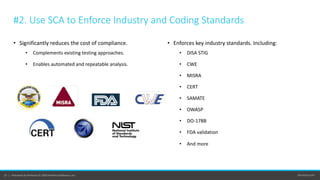 5 Ways to Accelerate Standards Compliance with Static Code Analysis | PDF
