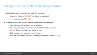 5 Ways to Accelerate Standards Compliance with Static Code Analysis | PDF