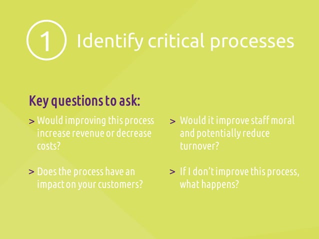 5 ways to improve business processes | PDF