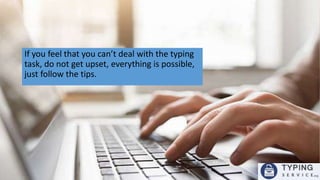 5 Ways to Improve Your Typing Skills | PPTX | Internet for Beginners ...
